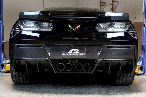 Chevrolet Corvette C7 Z06 Rear Diffuser 2014-2019 Version 2 – Braidan ...